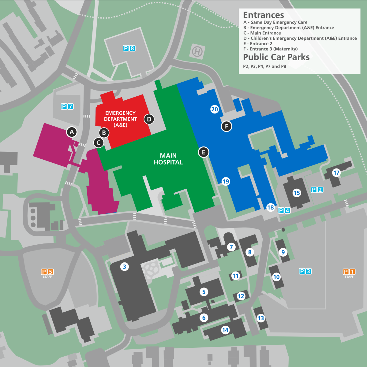 Car parking at The Princess Alexandra Hospital - The Princess Alexandra ...