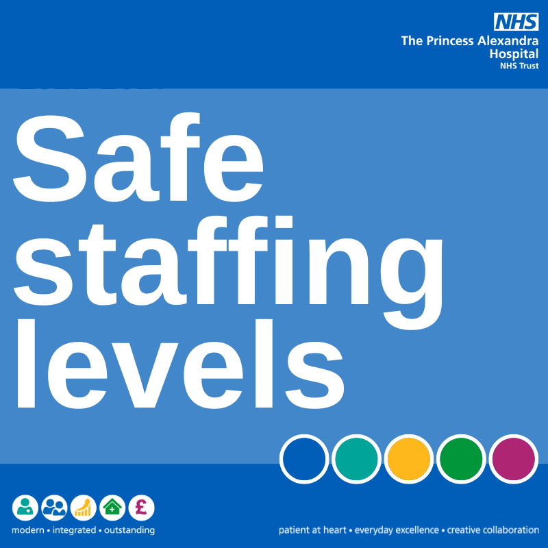 Safe staffing levels - The Princess Alexandra Hospital NHS Trust