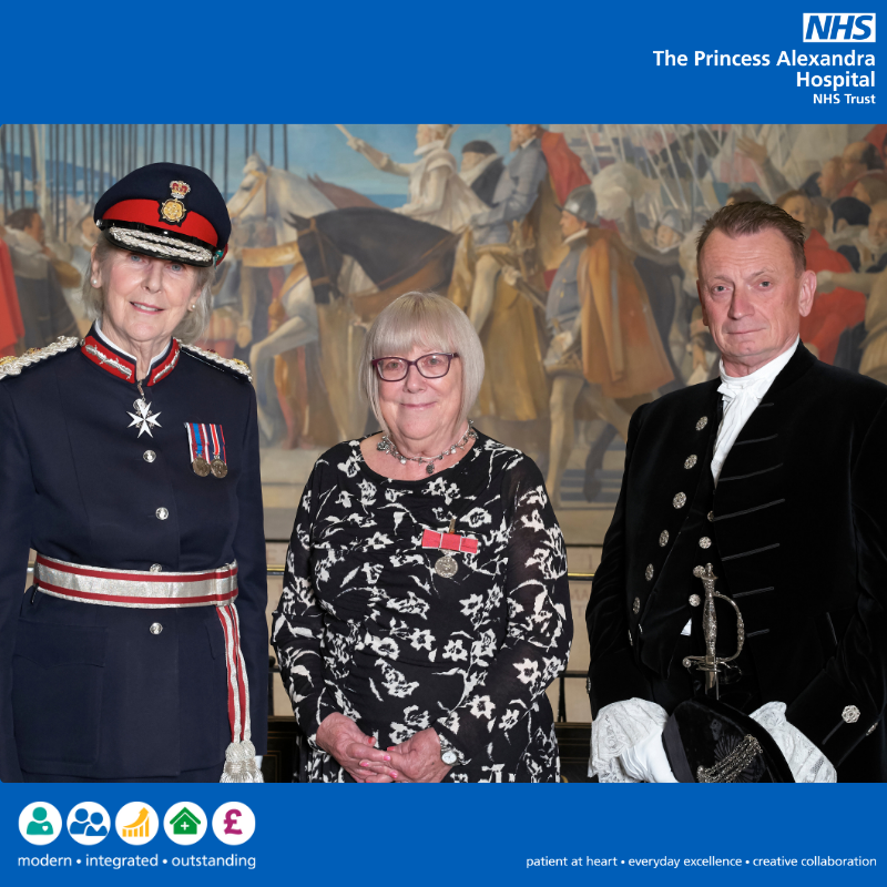 Patient Panel chair receives British Empire Medal - The Princess ...