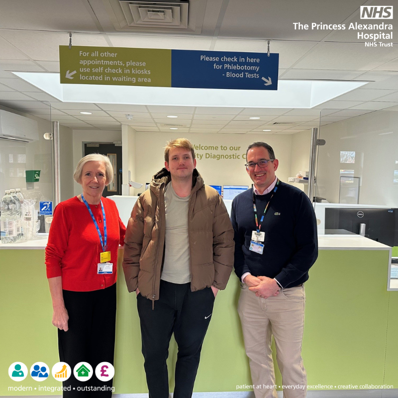 First patient at our new Community Diagnostic Centre (CDC) praises ...